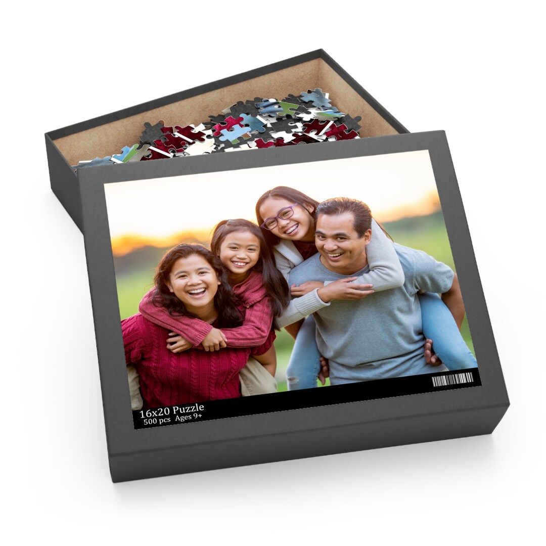 Custom Puzzle for Couples Romantic Valentine's Day Jigsaw Handcrafted ...