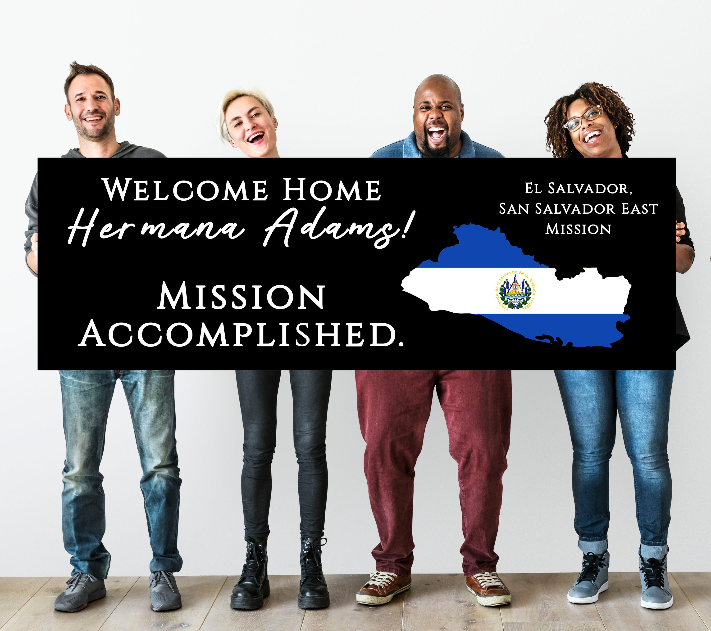 Welcome Home Missionary 6’x2' Poster - Mission Homecoming Print ...