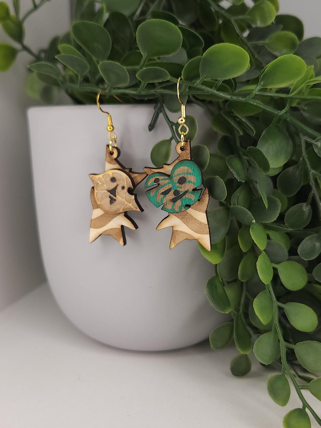 Korok Swinging Earrings, W/ Custom Pick Face - Etsy