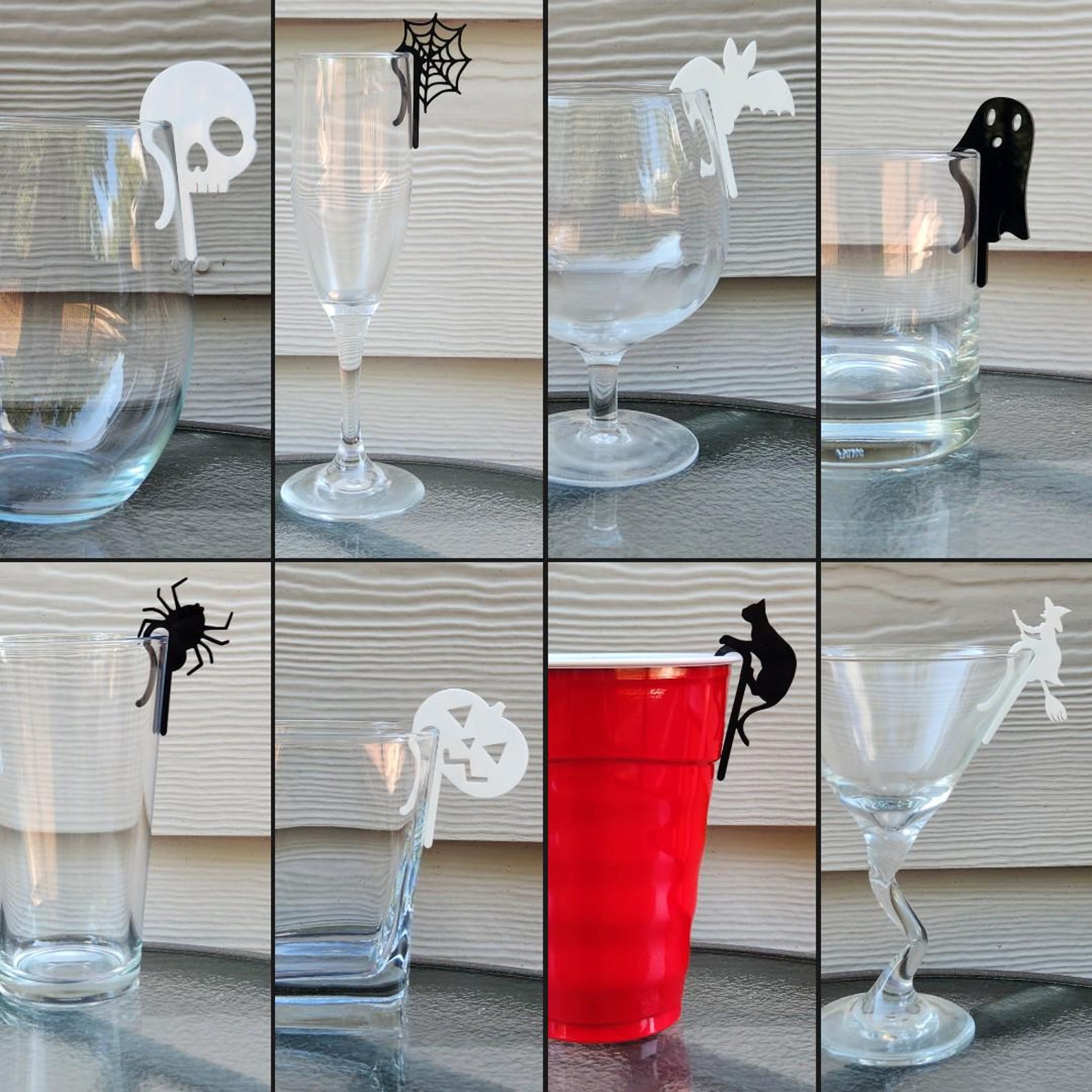 Halloween Drink Tags, Label Tags Set - Etsy