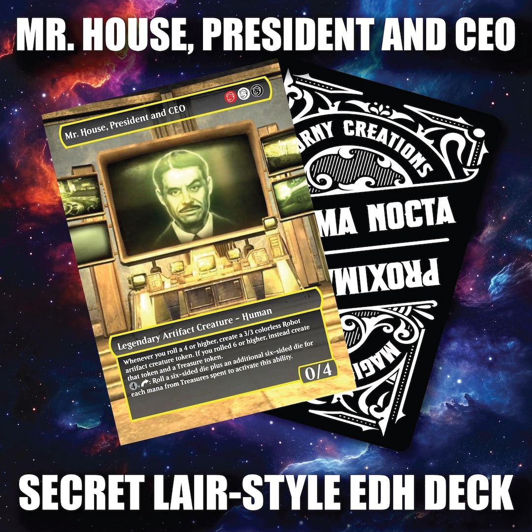 Mr. House, President & CEO | Rule the Wasteland!!! - Etsy