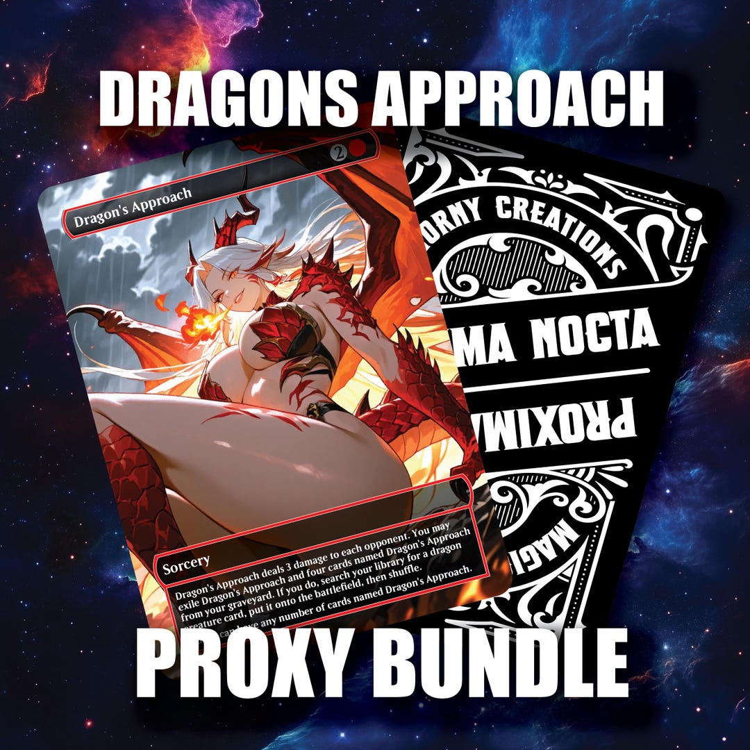 Sexy Dragon’s Approach – Fiery Card TCG Bundle! - Etsy