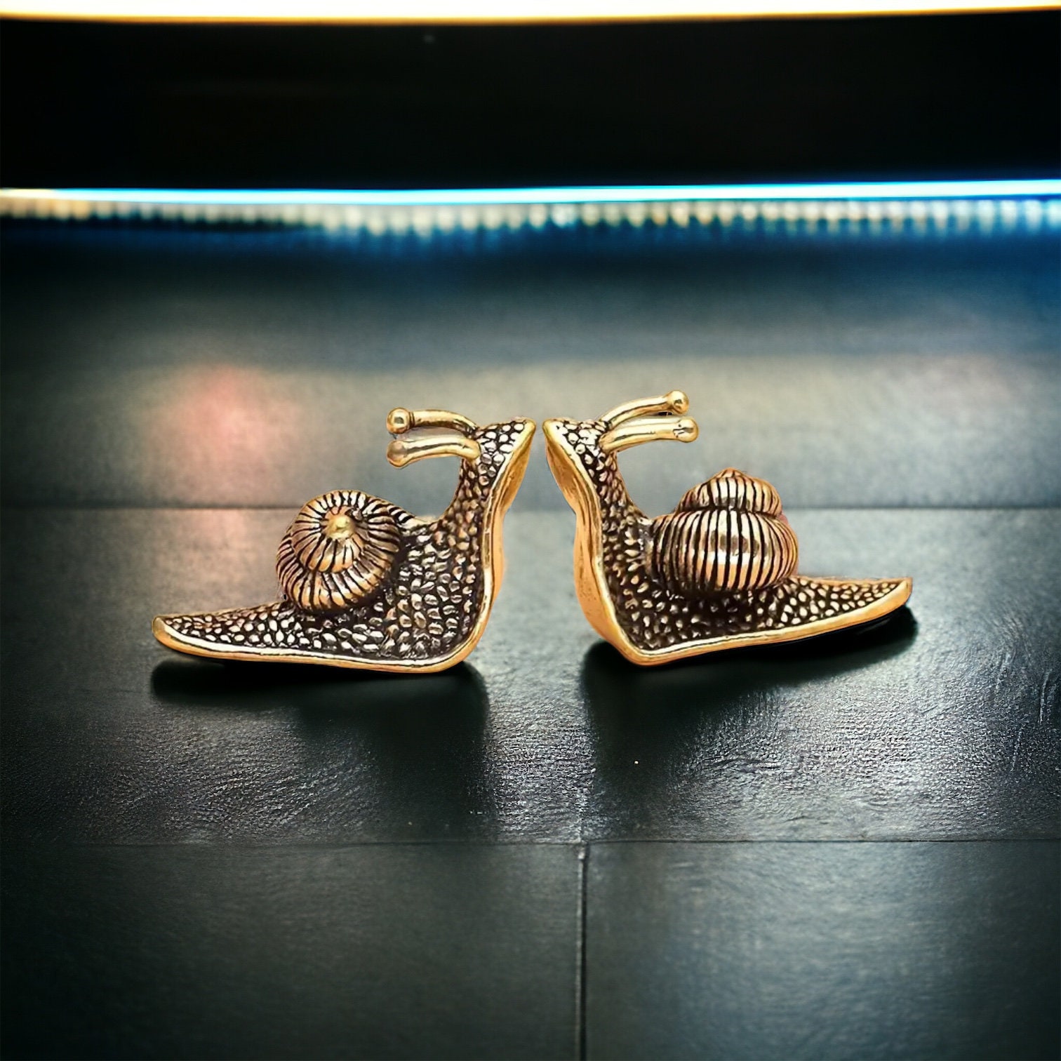 Snails Ornament, Copper Tea Set, Brass Copper Mini Snails, Animal ...