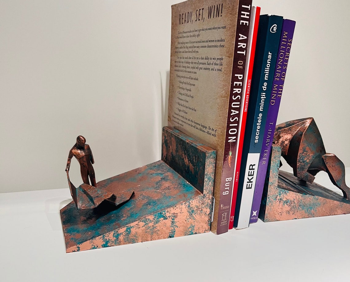 3d PRINT BOOKEND SCULPTURE for Bookshelf, Customized Dune Themed ...
