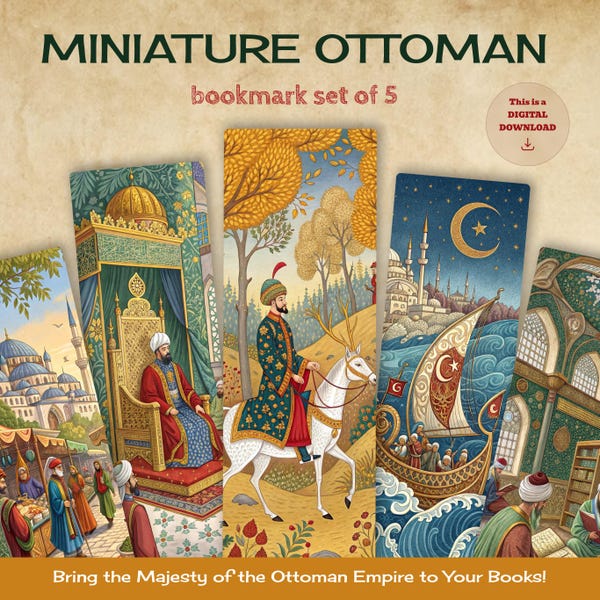 Ottoman Miniature - Etsy