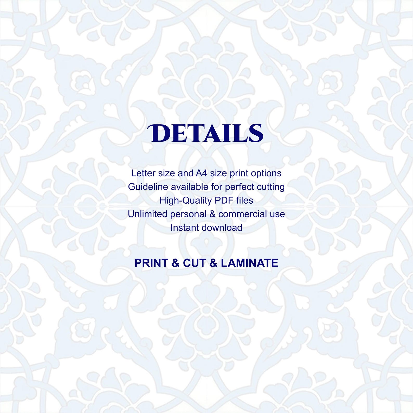 Turkish Iznik Tile Bookmark Set: Islamic Floral Art - Etsy