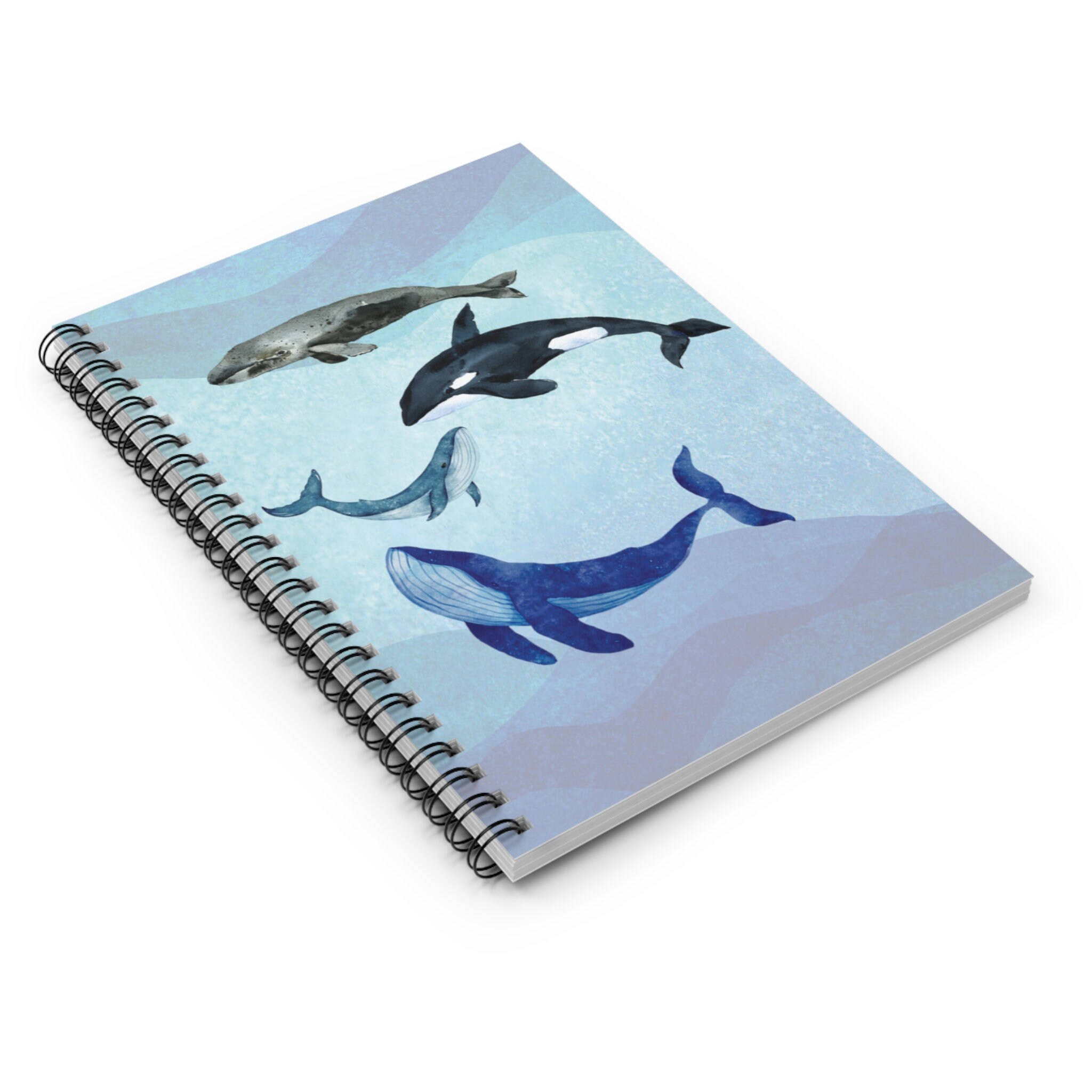 Sea Life, Whales, Water Colours, Minimalist, Waves, Gifts, Journal ...