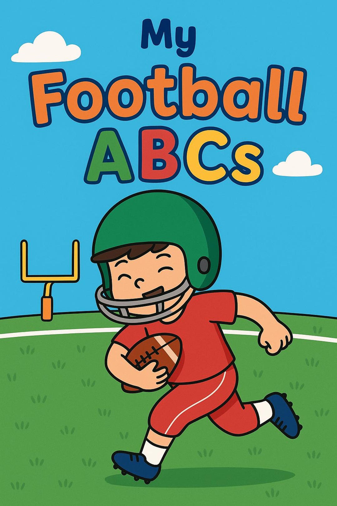 My Football Abcs Coloring Book Printable - Etsy