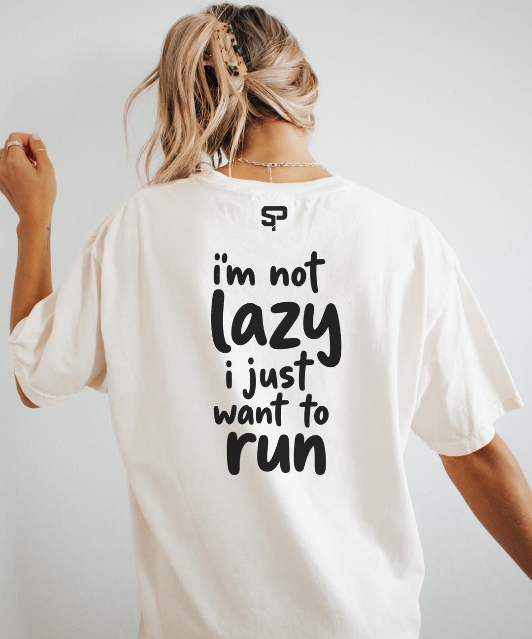 Not Lazy Run Shirt | Recovery Day Running Tee for Runners and Joggers ...