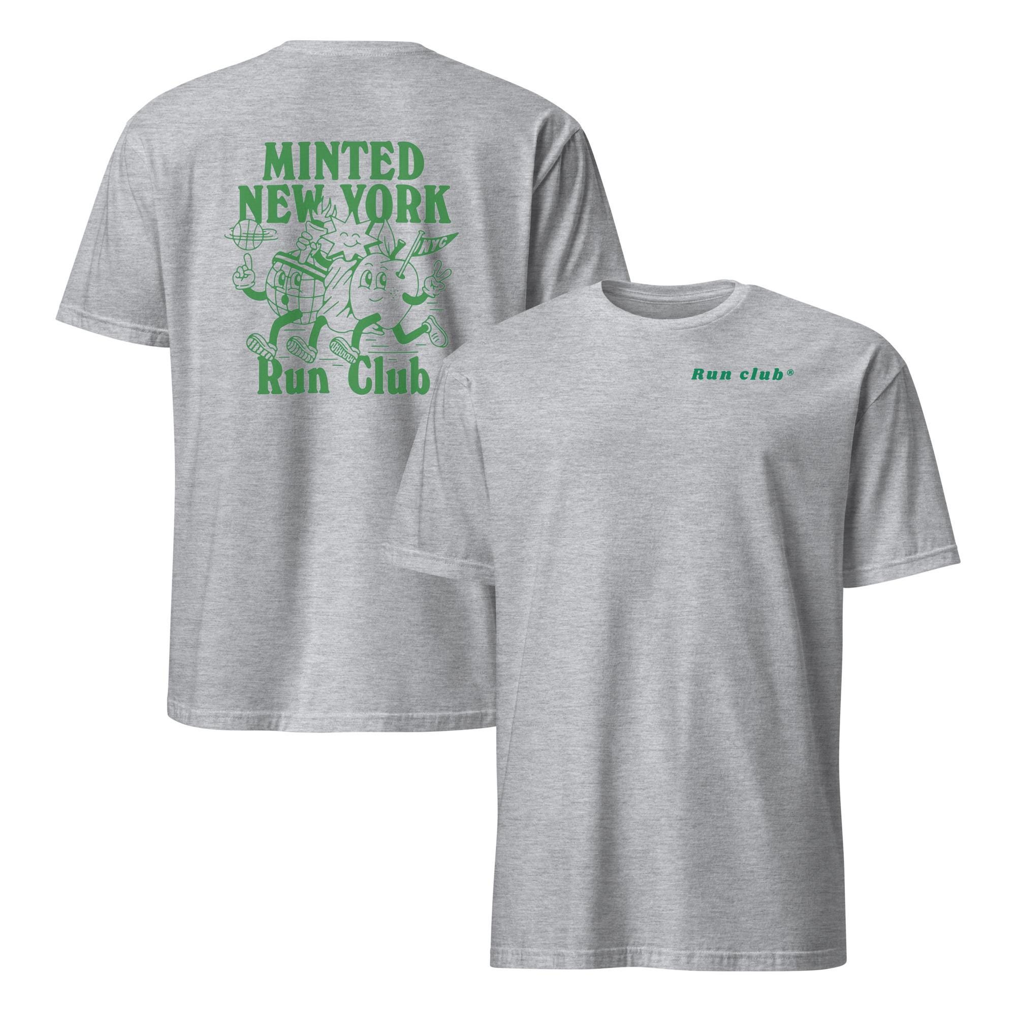 New York Run Club T-shirt | Relaxed Fit Running Shirt Casual Jogging ...
