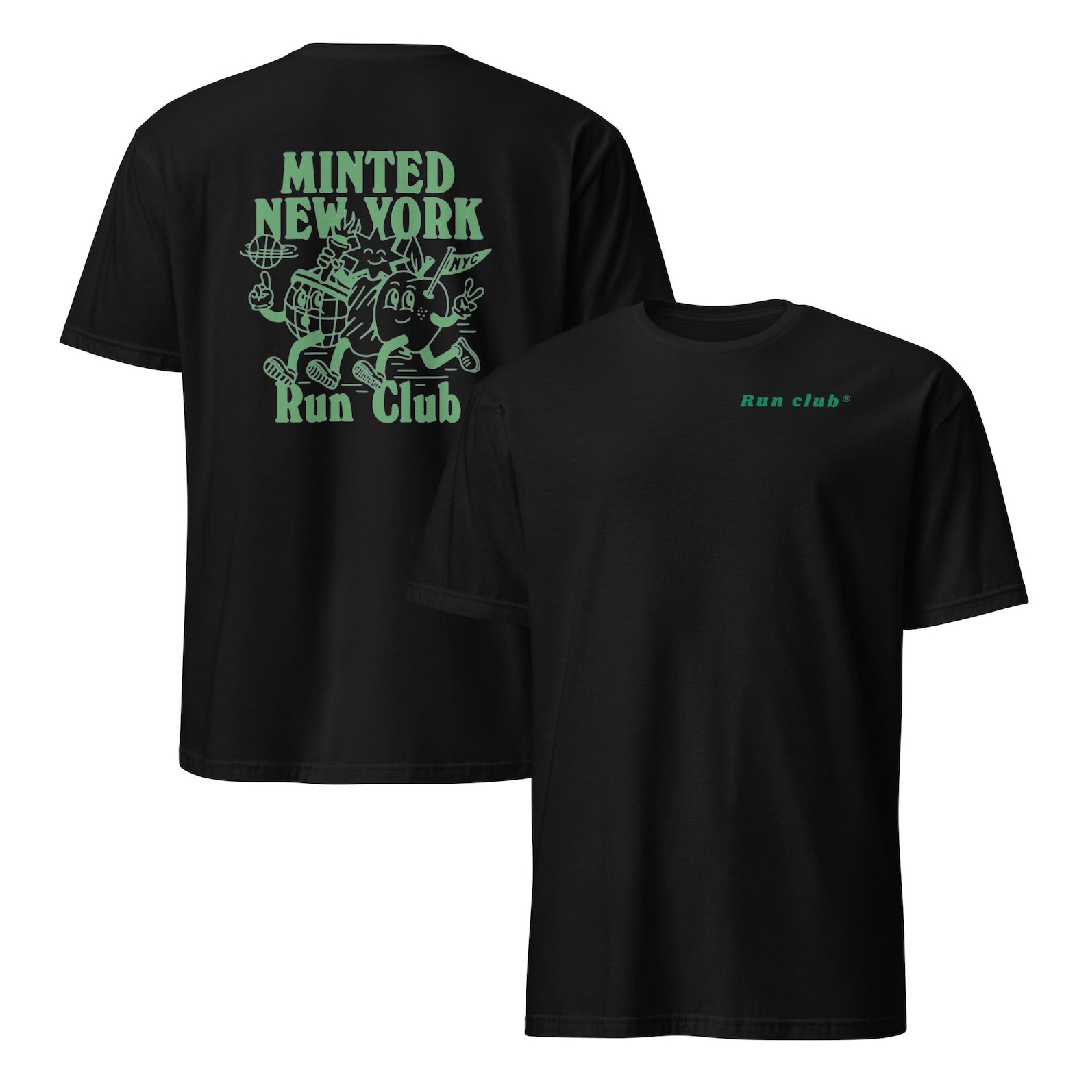 New York Run Club T-shirt | Relaxed Fit Running Shirt Casual Jogging ...