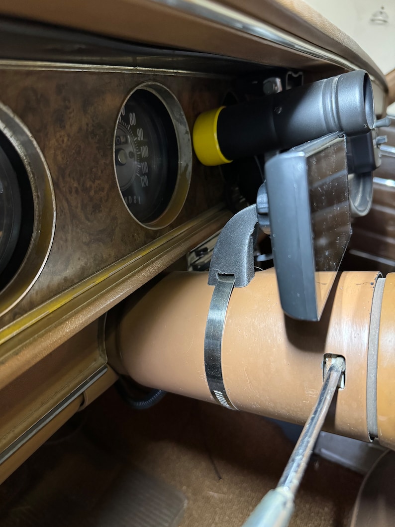 Holley 5” Dash/screen Mount for Steering Column - Etsy