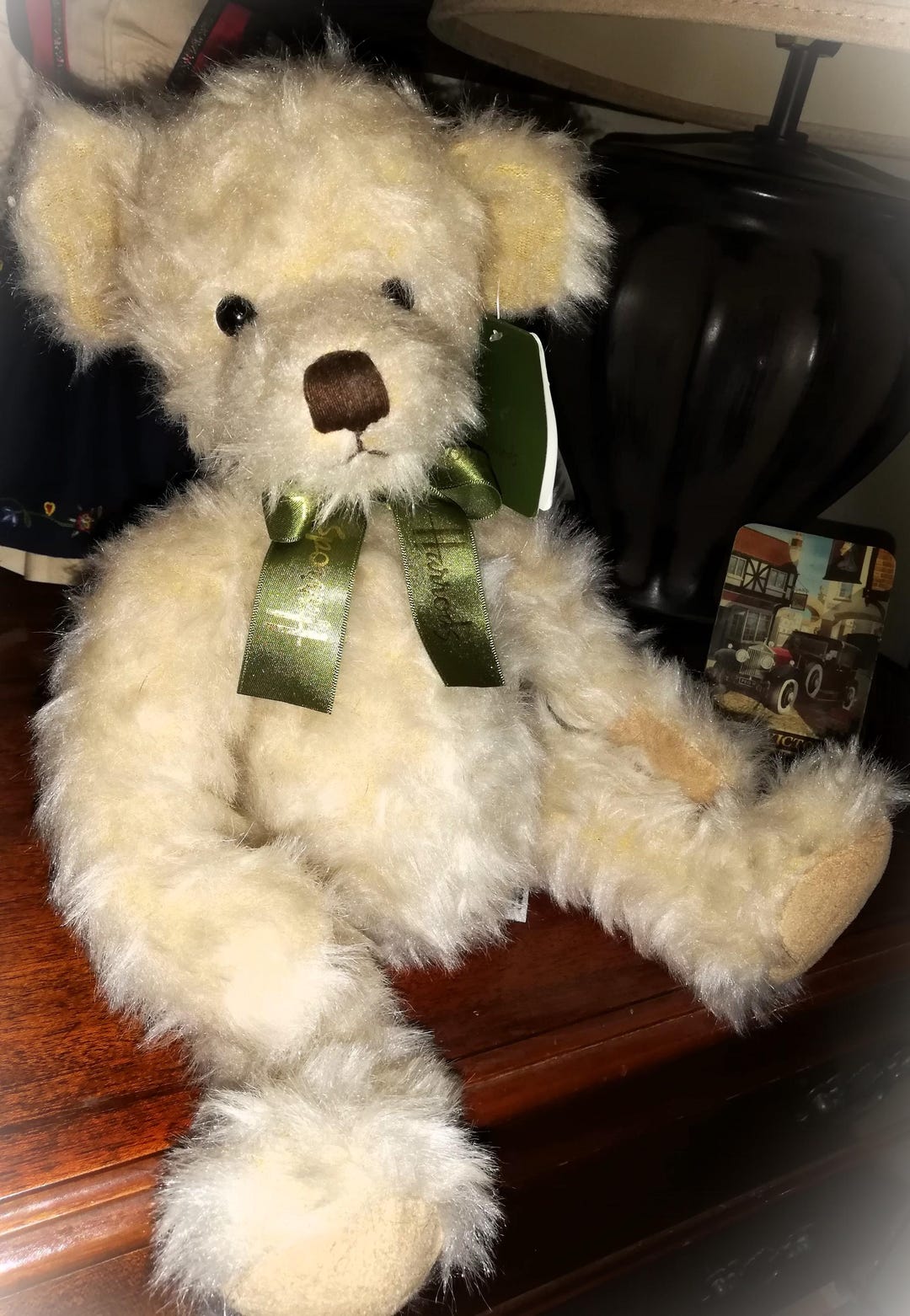 Harrods' of London Teddy Bear, Alfie Bear. With Scruffy Mohair (fake ...