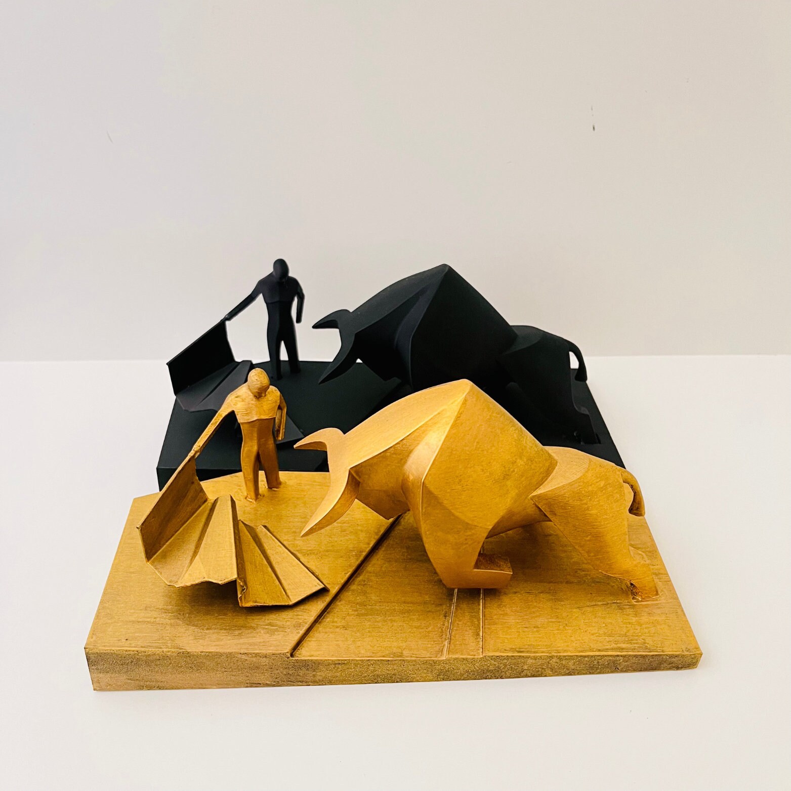 DUNE Inspired Bull and Matador Sculpture Modern Art DECOR Customizable ...