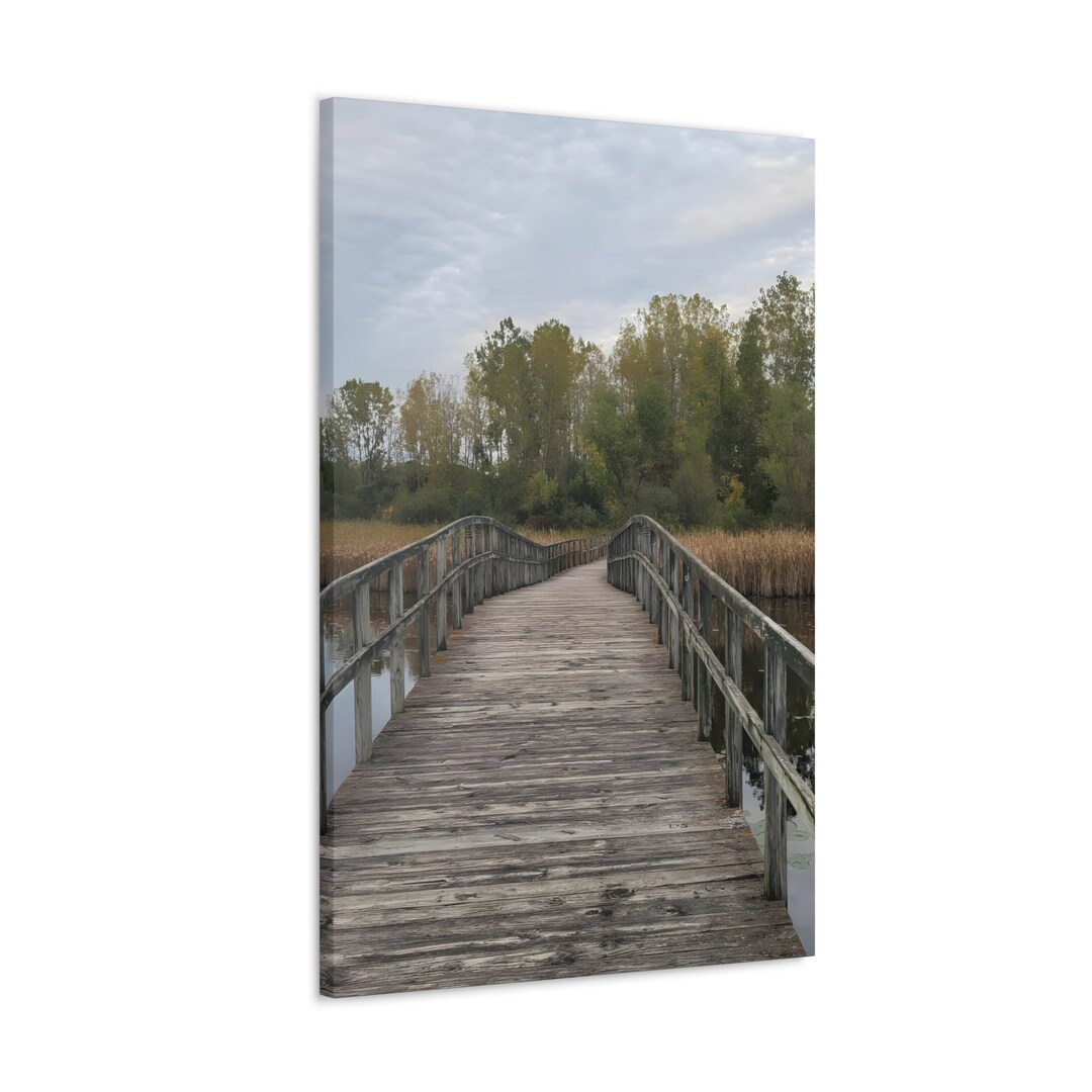 Nature Path Leading Into Forest Home Decor, Nature Trees and Forest ...