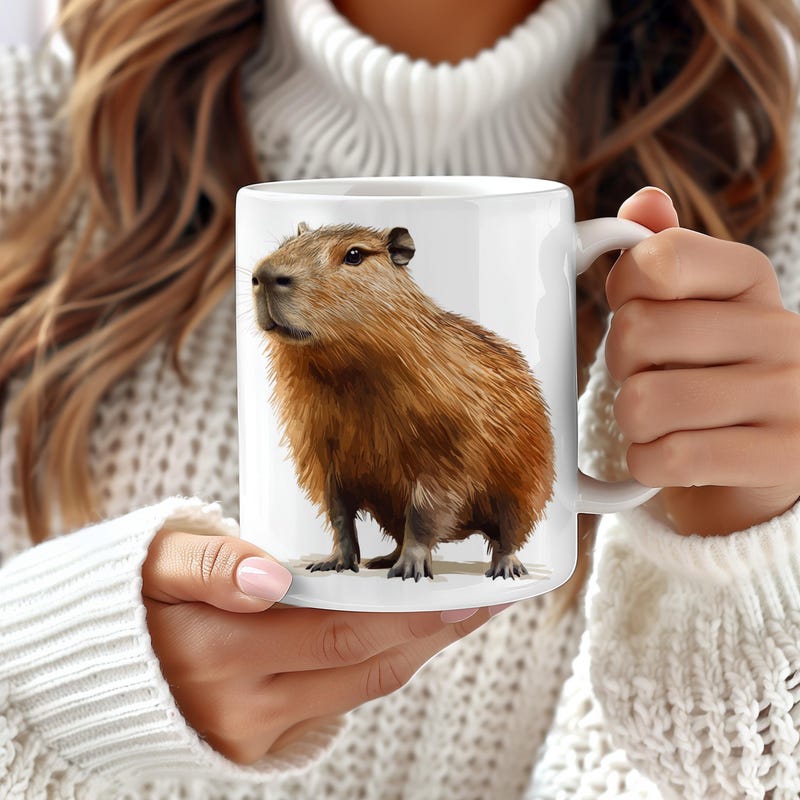 Capybara Mug - Etsy