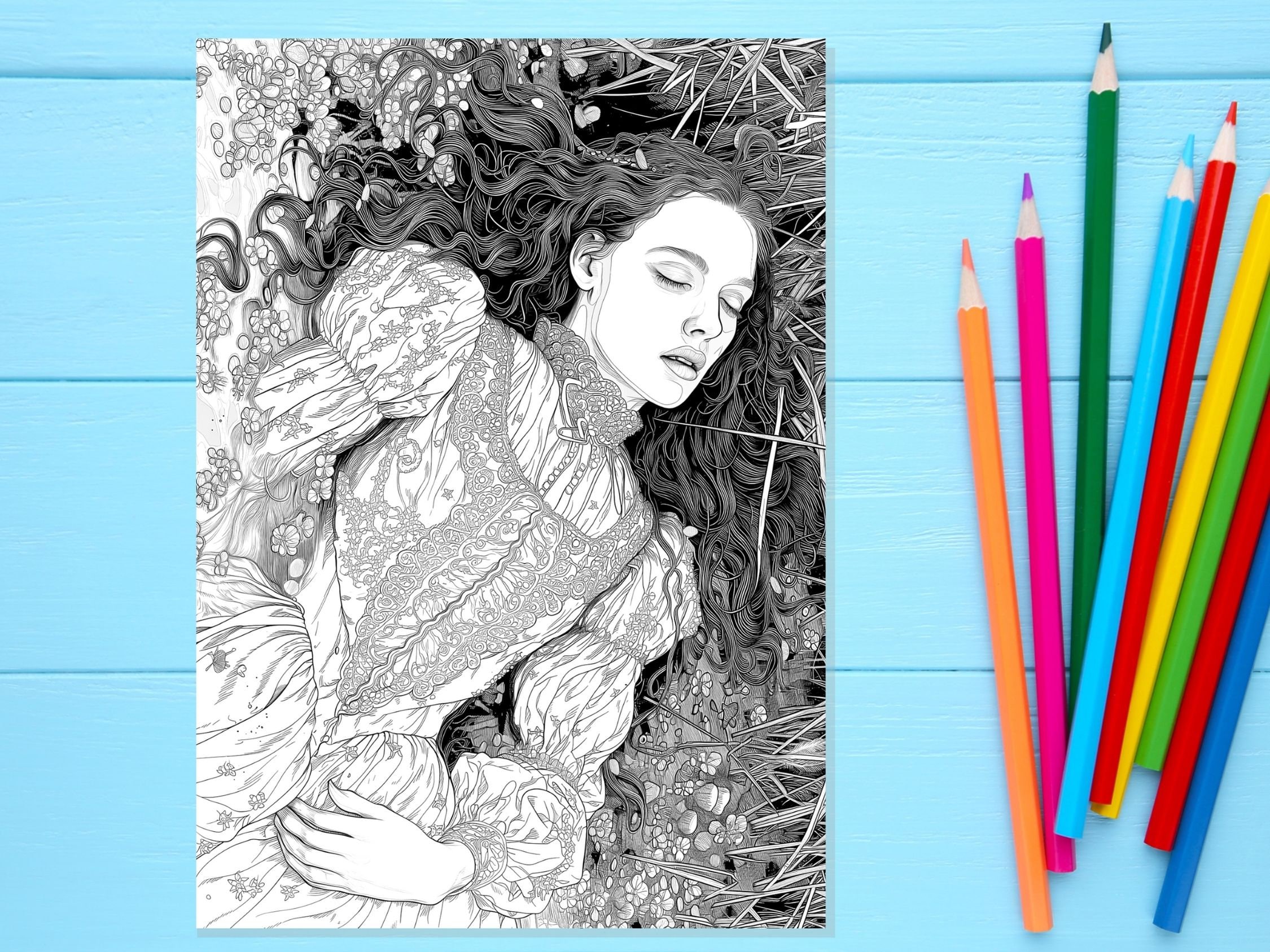 Famous Artists Color Book - 31 Page Art Masterpieces Colouring Pages ...