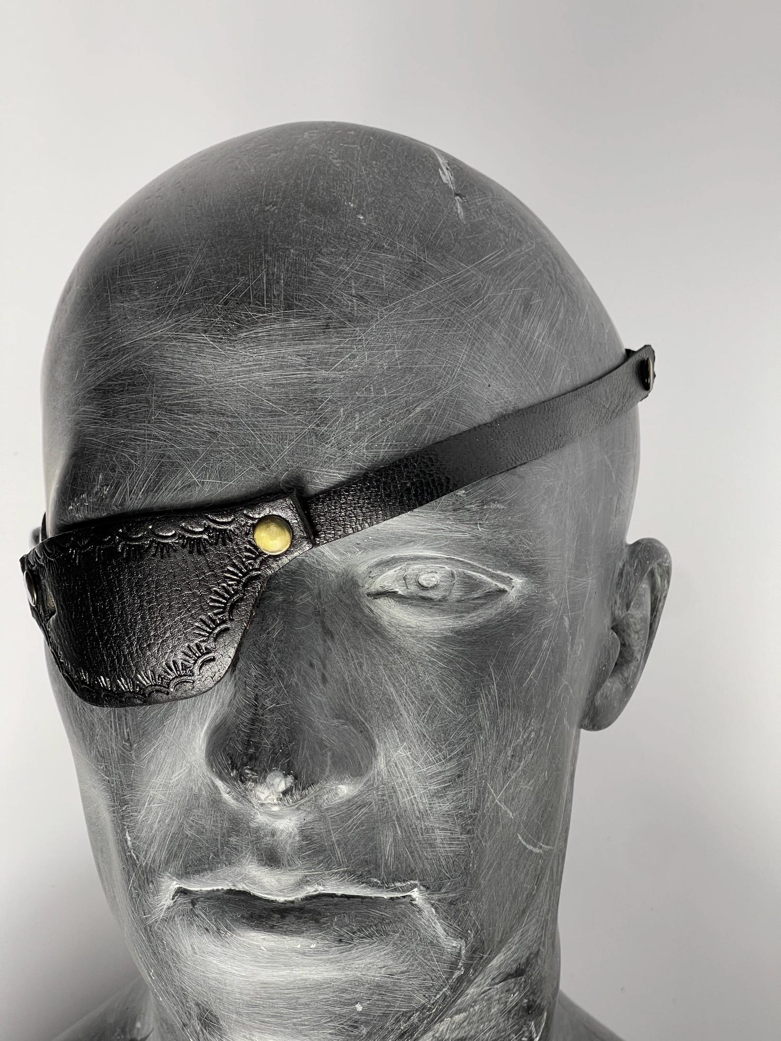 Leather Eye Patch, Eye Patch, Man Eye Patch, Woman Eye Patch, Brown Eye ...