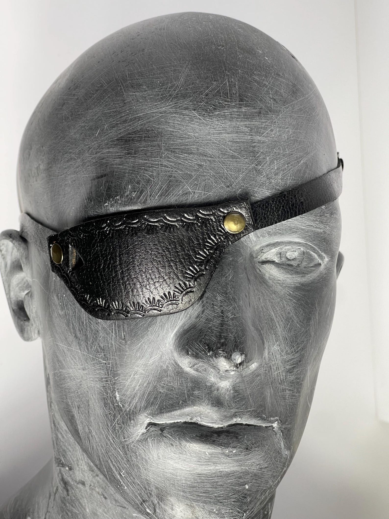 Leather Eye Patch, Eye Patch, Man Eye Patch, Woman Eye Patch, Brown Eye ...