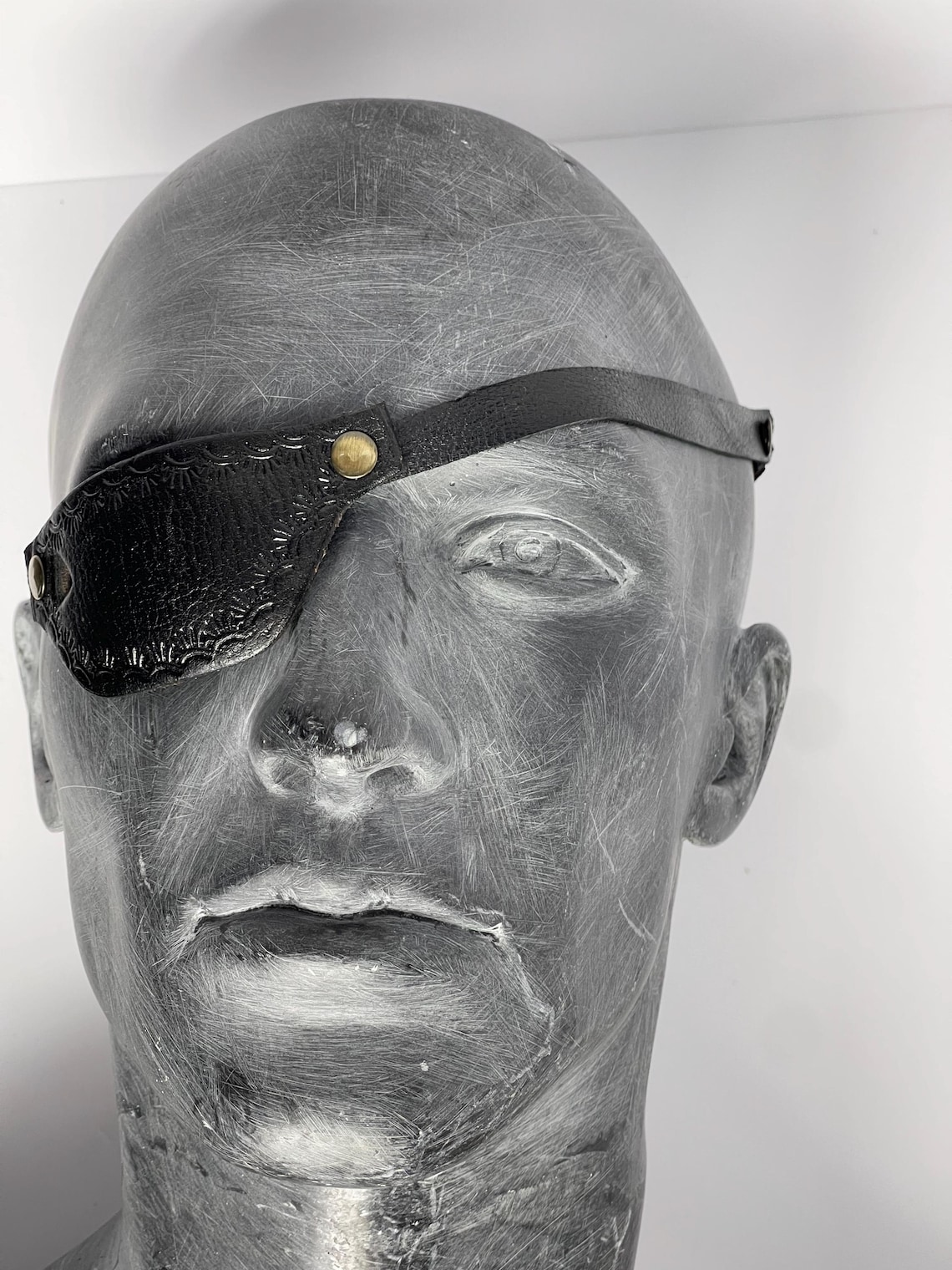 Leather Eye Patch, Eye Patch, Man Eye Patch, Woman Eye Patch, Brown Eye ...