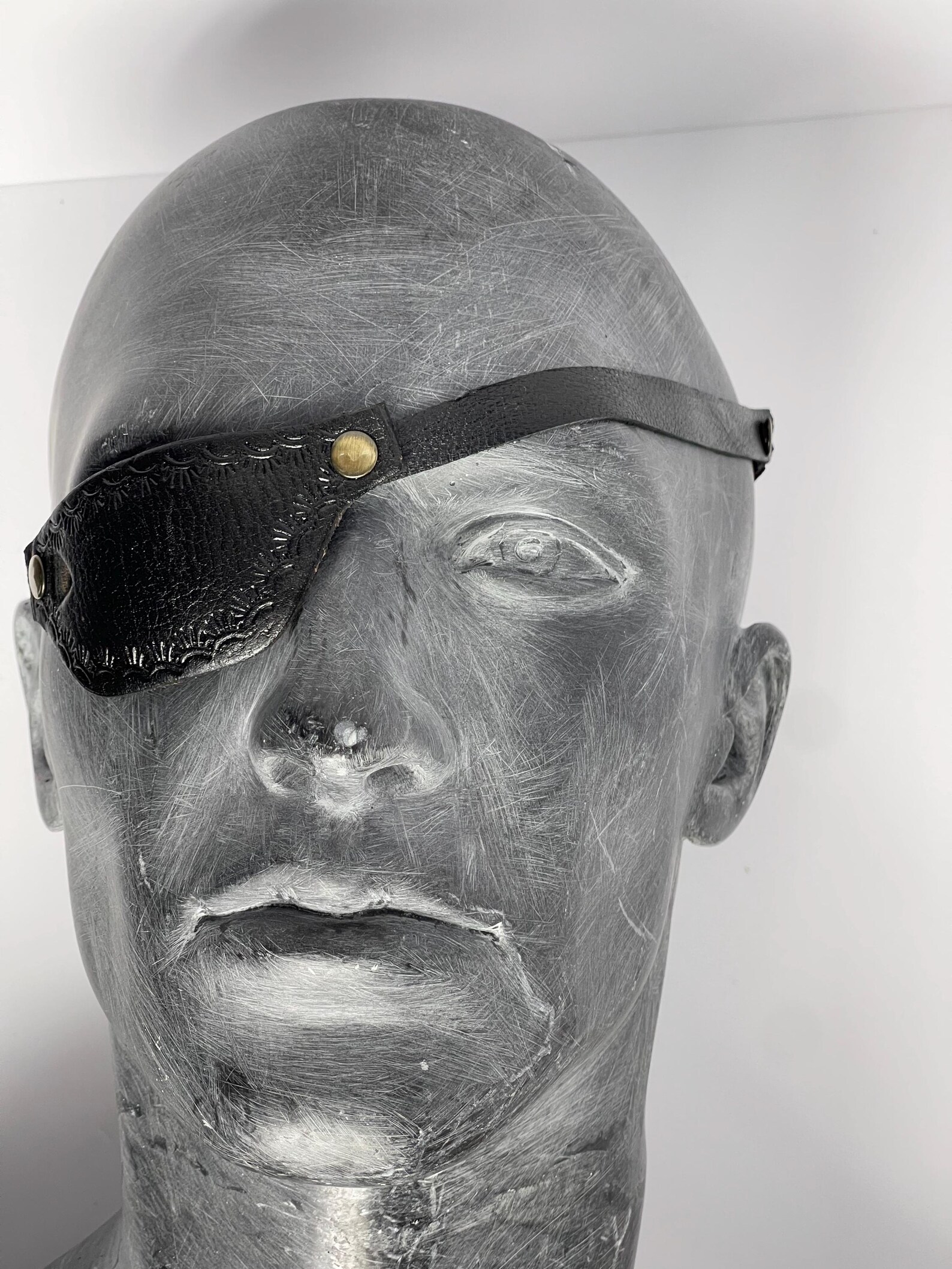 Leather Eye Patch, Eye Patch, Man Eye Patch, Woman Eye Patch, Brown Eye ...