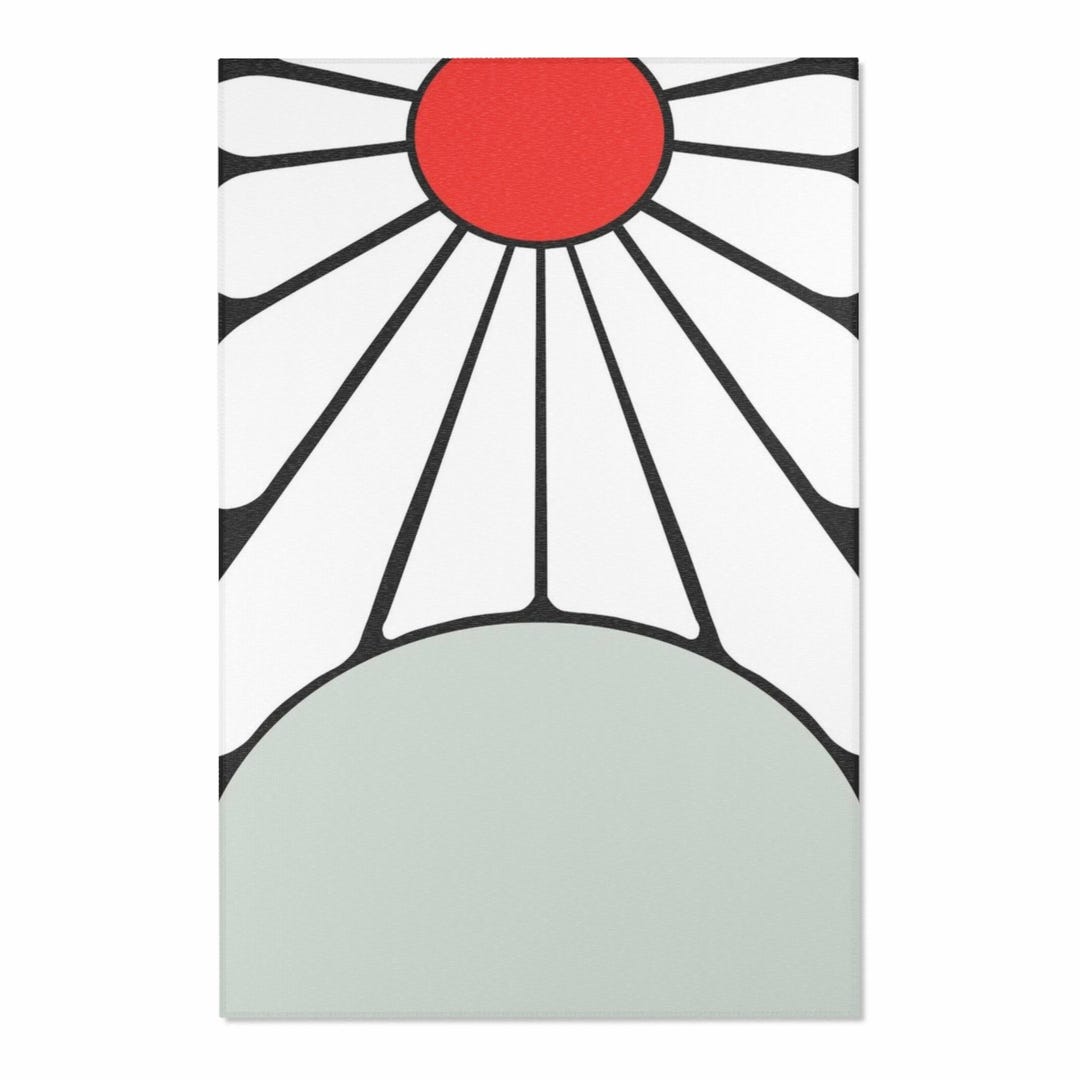 Tanjiro From Demon Slayer Hanafuda Earrings Inspired Rug Japan Style ...