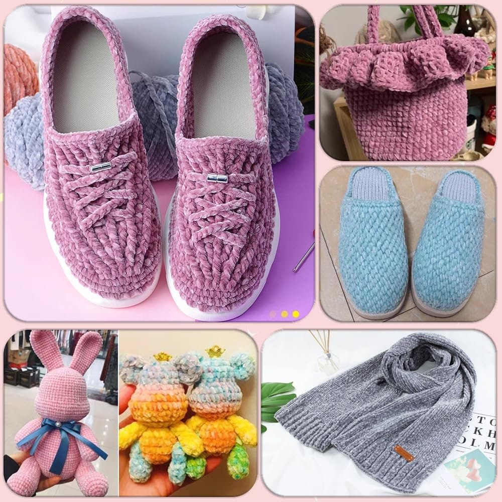 Velvet Yarn - Indigo Velvet - Etsy