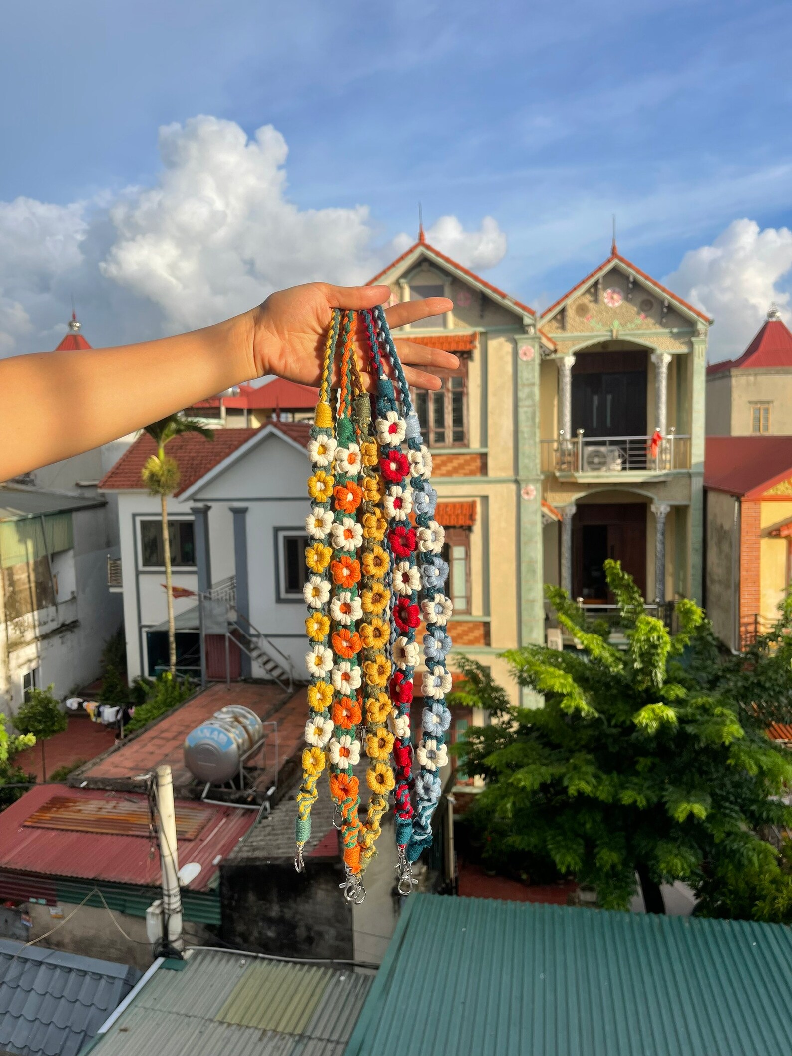 Macrame Custom Phone Hanger, Mobile Lanyard, Unique Personalized Phone ...