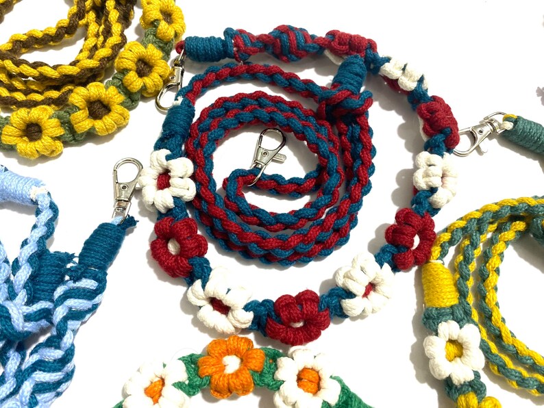 Macrame Custom Phone Hanger, Mobile Lanyard, Unique Personalized Phone ...