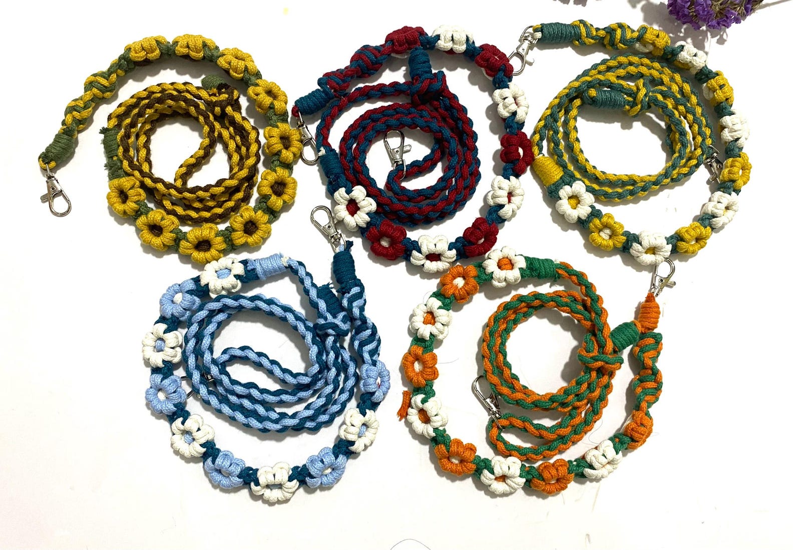 Macrame Custom Phone Hanger, Mobile Lanyard, Unique Personalized Phone ...