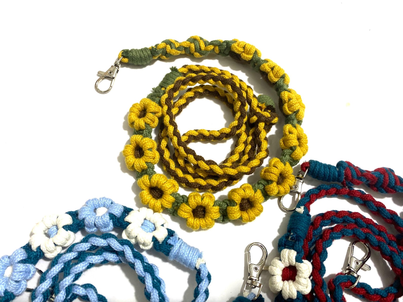 Macrame Custom Phone Hanger, Mobile Lanyard, Unique Personalized Phone ...