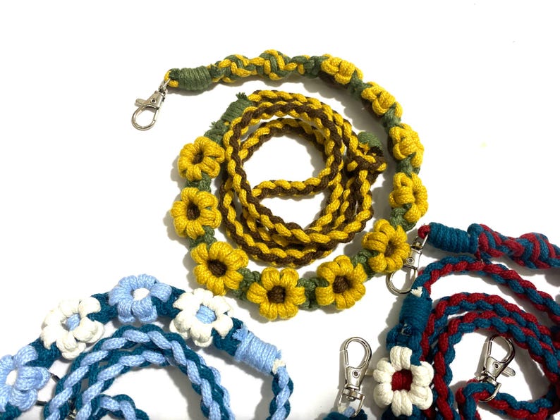 Macrame Custom Phone Hanger, Mobile Lanyard, Unique Personalized Phone ...