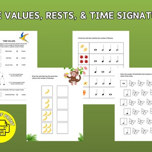 Beginner Music Theory - COMPLETE BOOK - PDF Printable - Music Theory ...