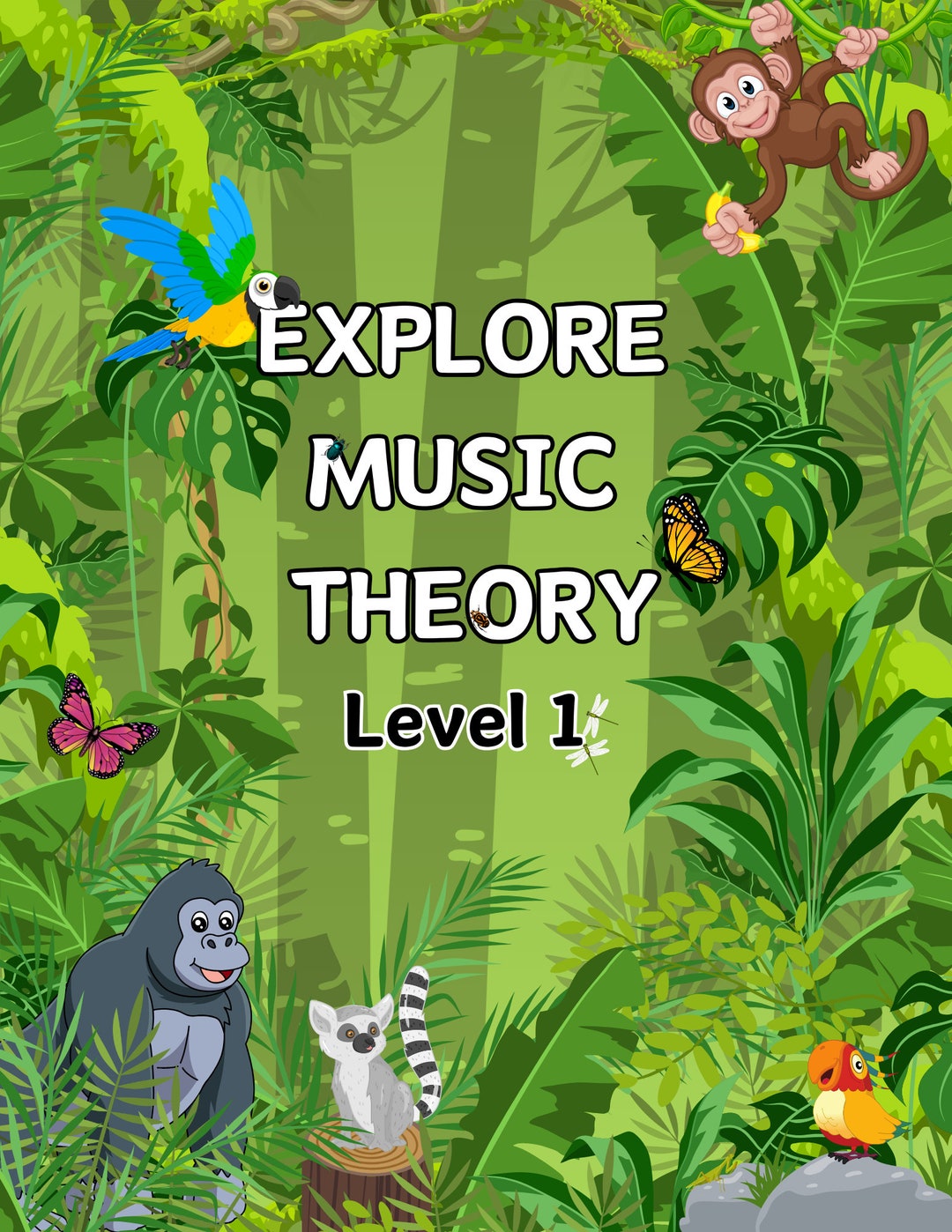 Beginner Music Theory - COMPLETE BOOK - PDF Printable - Music Theory ...