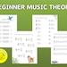 Beginner Music Theory COMPLETE BOOK PDF Printable Music Theory Sheet ...