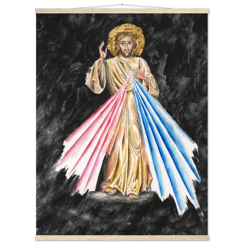 Divine Mercy Icon - Etsy