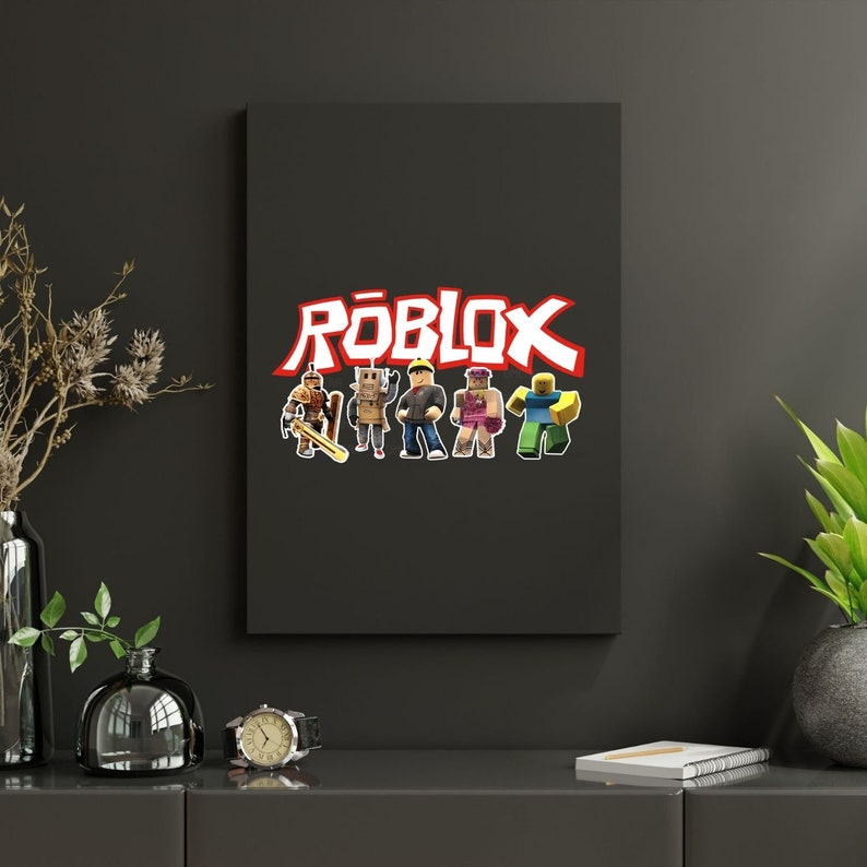 Roblox Character PNG, JPG, PDF Roblox Character, Stickers, Stencils ...
