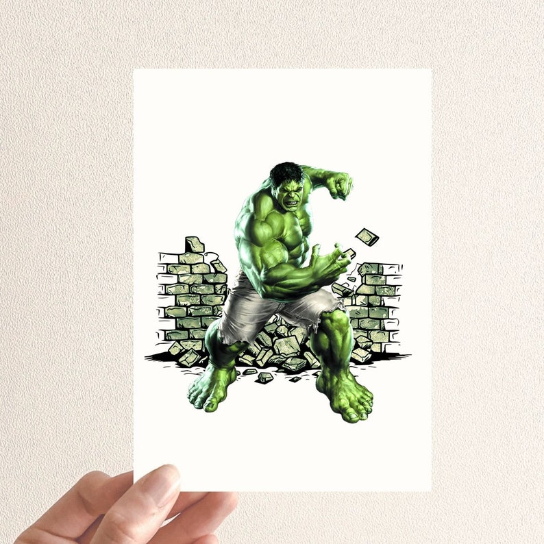 HULK PNG / Giant, Strong, Angry, Green Man Hulk / Hulk Digital Print ...