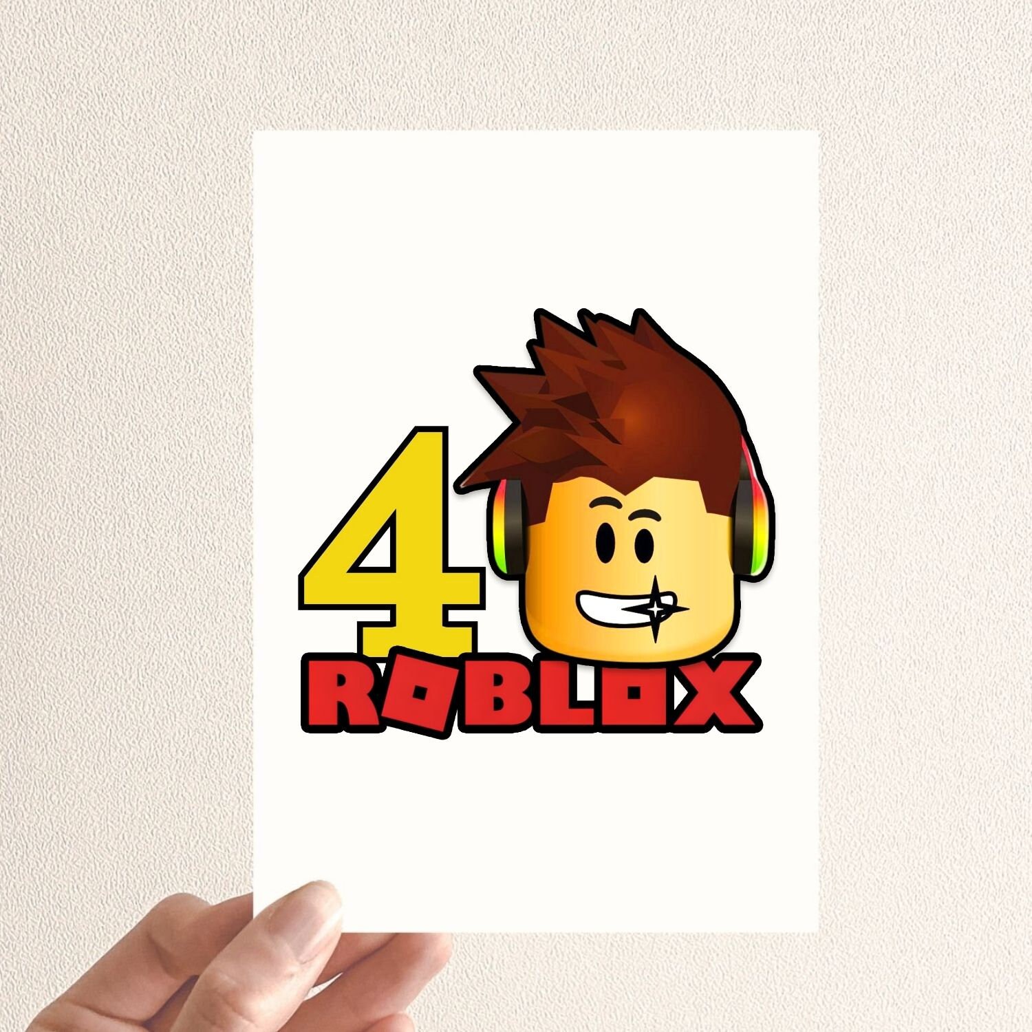 The Roblox PNG Roblox Character, These Files Are Great for Making Vinyl ...