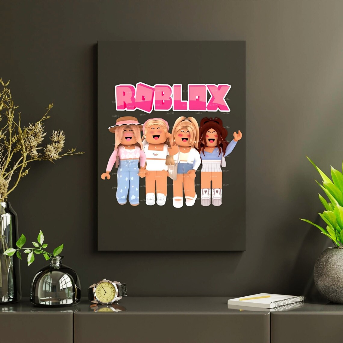 Roblox Girls PNG Images Pink Digital Download Instant Download Roblox ...