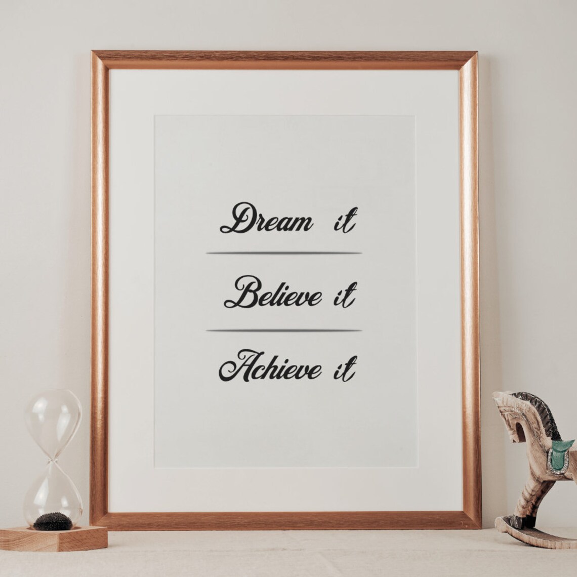 Dream It Believe It Achieve It Inspiration Quotes, Printable Quotes ...