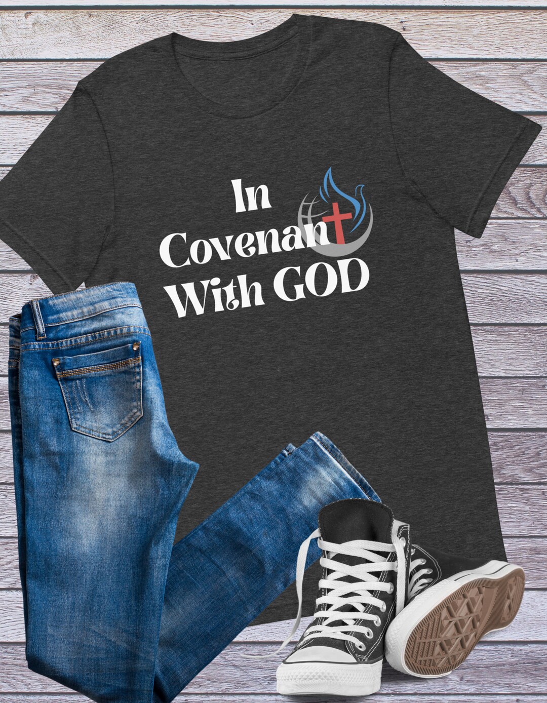 Covenant With God Inspirational Aesthetic Unisex Short-sleeve T-shirt ...