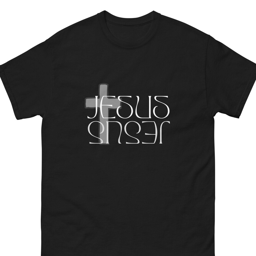 JESUS Inspirational Classic Aesthetic Unisex Tee Gift, Christian Day ...