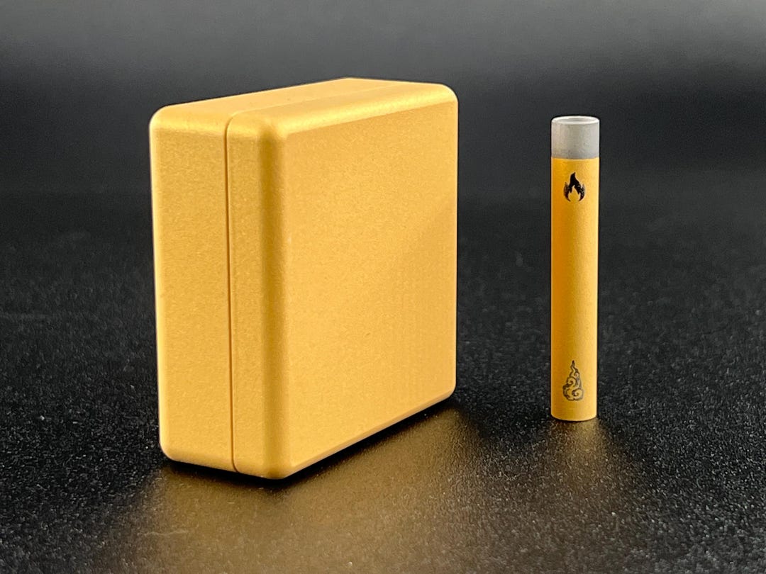 One Hitter Dugout Aluminum Case Herb Stash Box Smoking Accessory Stoner ...