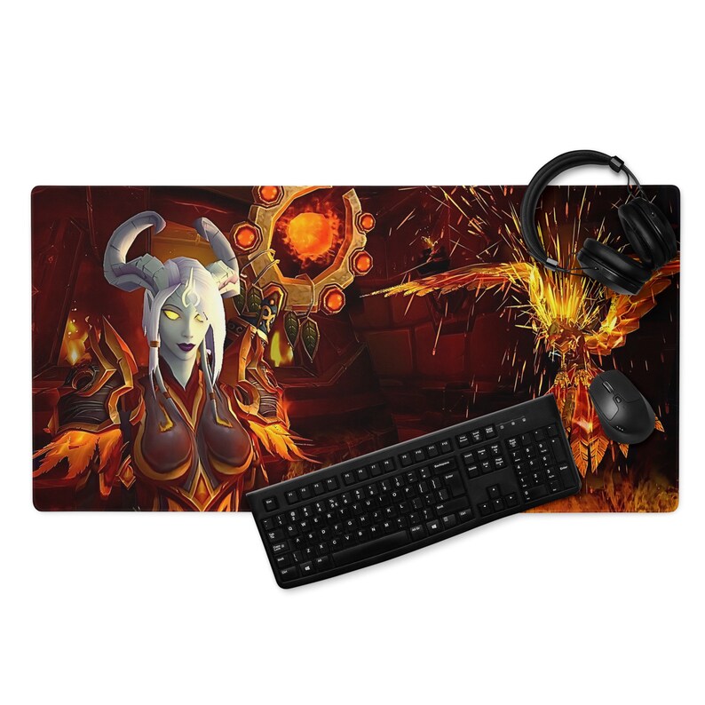 World of Warcraft Gaming Mouse Pad Epic Gifts for Gamers - Etsy