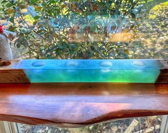 Live Edge Candle Holder. Hand Made From a Sequoia Tree. - Etsy