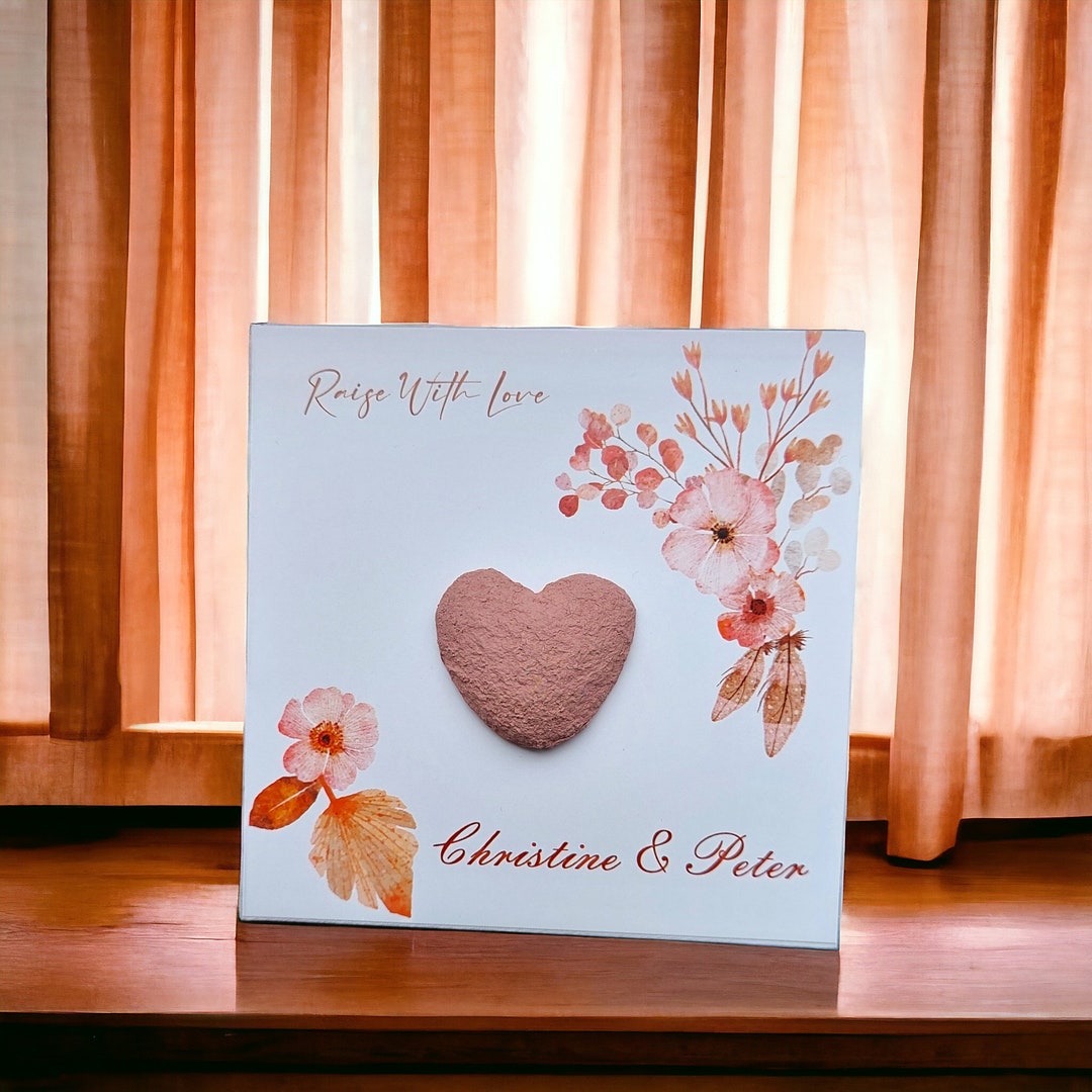 Personal Seed Paper I Seed Paper Favors I Plantable Wedding Seed Paper ...