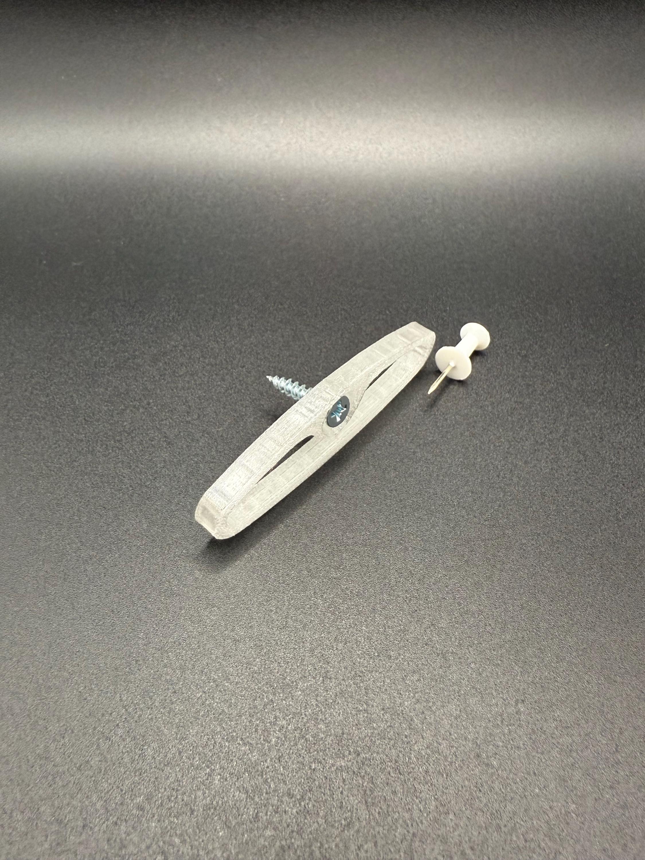 20 Pack Hidden Disc Golf Wall Hanger for Small Screws - Wall Mount ...