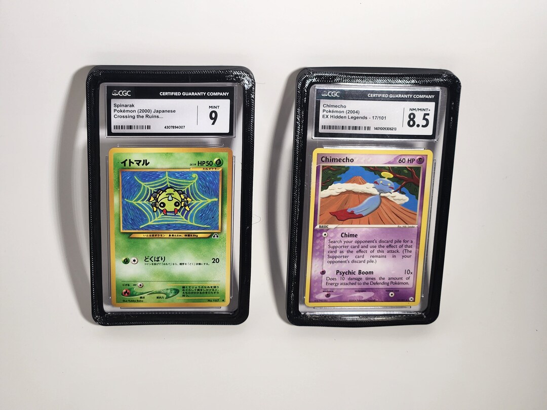Stackable Slab Protector 2 Pack CGC PSA TCG Pokémon Sports Cards Yu-gi ...