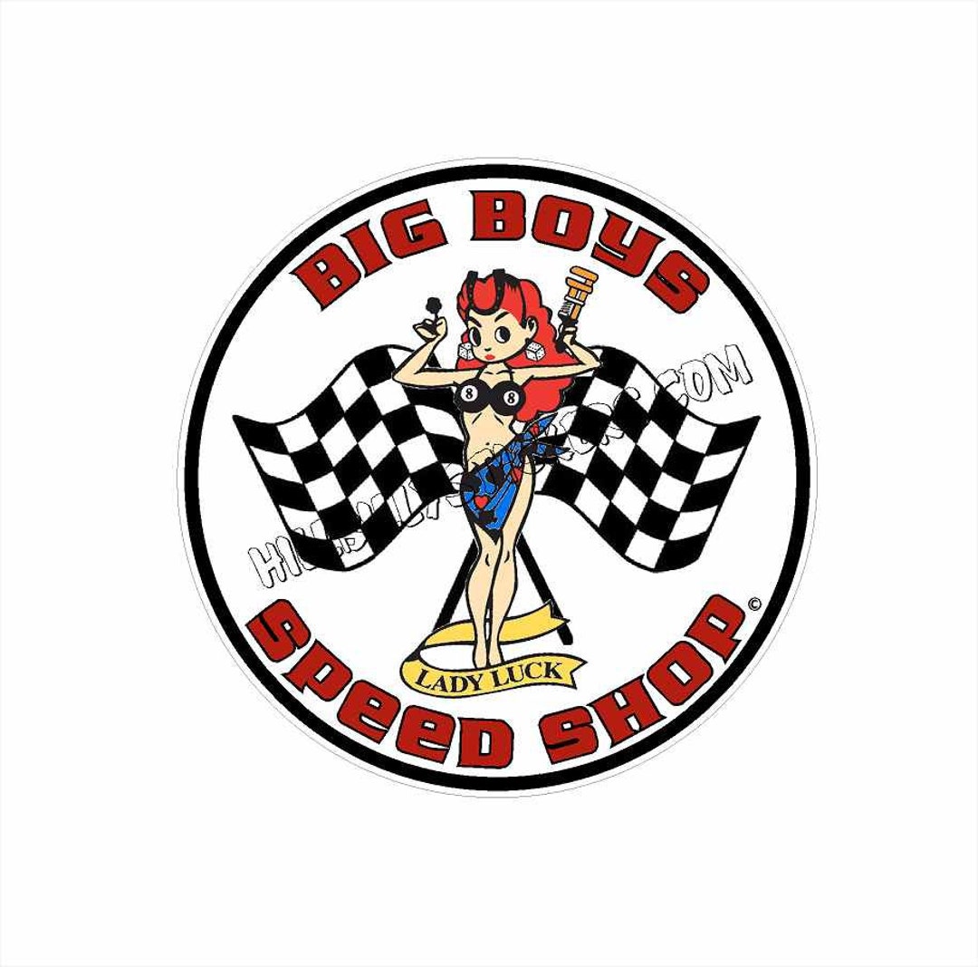 BIG Boy Speed Shop Sticker 5" Tall - Awesome Graphics & Colors, (new ...